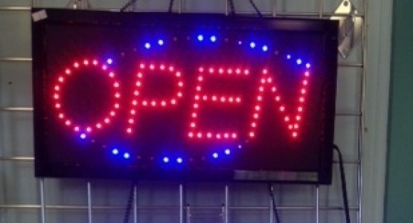 New!! Animated LED Open Sign